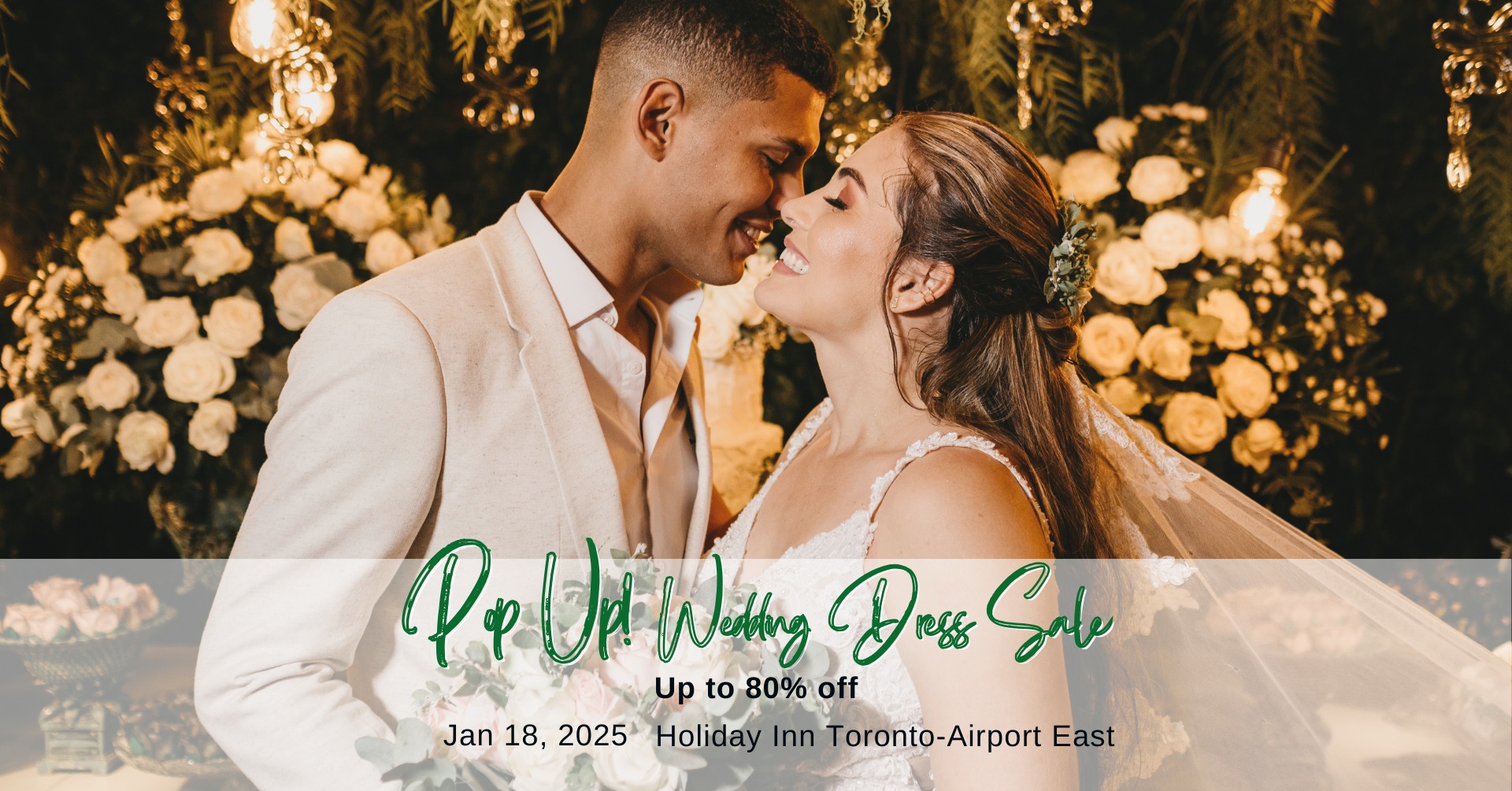 Pop-Up Wedding Dress Sale Mississauga - Opportunity Bridal