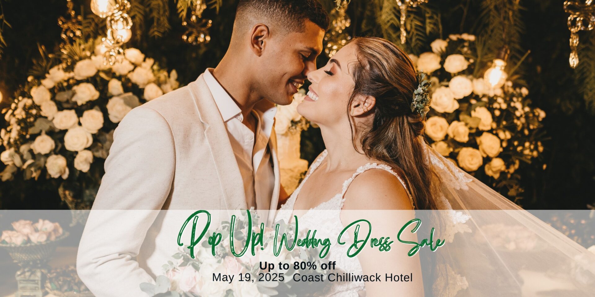 Pop-Up Wedding Dress Sale Chilliwack - Opportunity Bridal